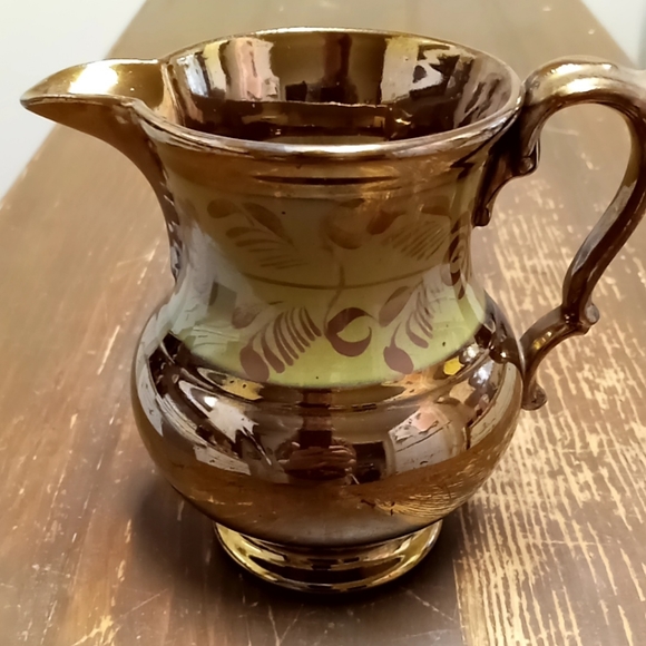 bristol company | Kitchen | Antique Copper Lusterware Pitcher By ...